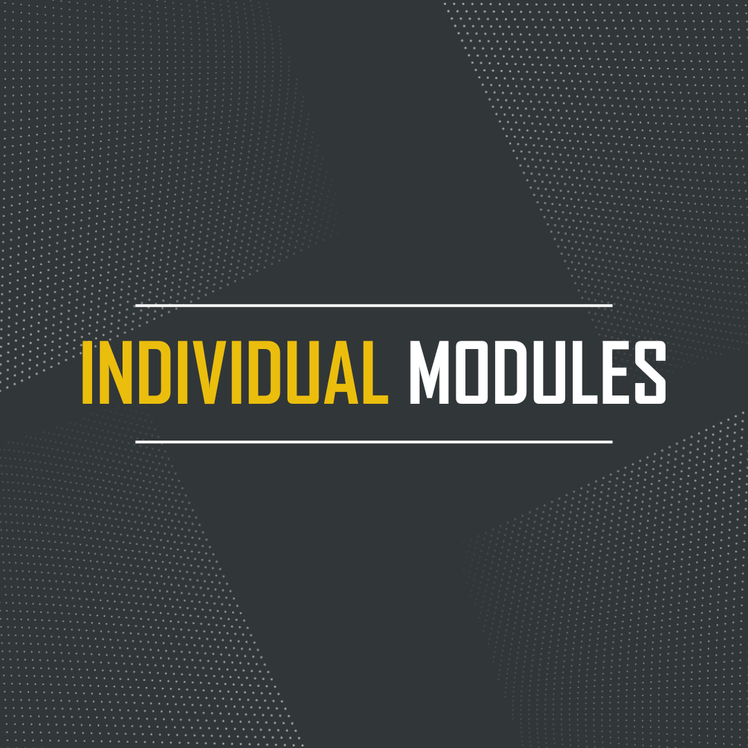 Individual Modules – The R66T Academy